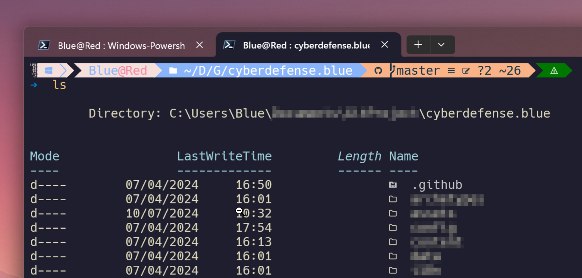 Windows & Powershell Customisation · Blue512's Blog